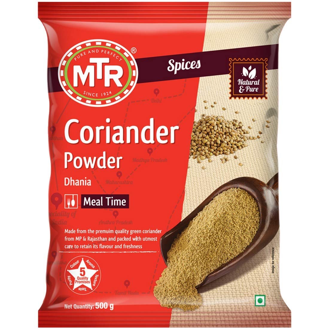 MTR Coriander Powder 500G - Top In Town Hypermarket