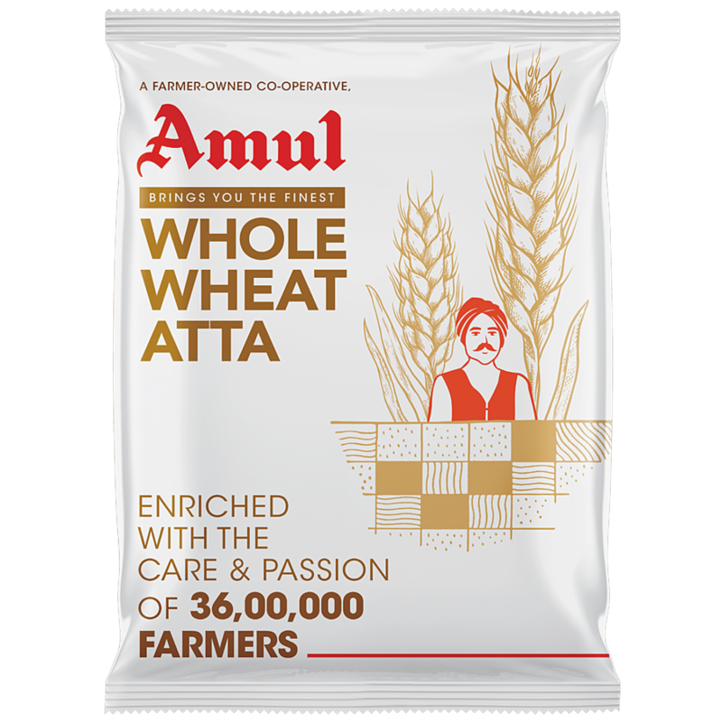 Amul Whole Wheat Atta - Top In Town Hypermarket