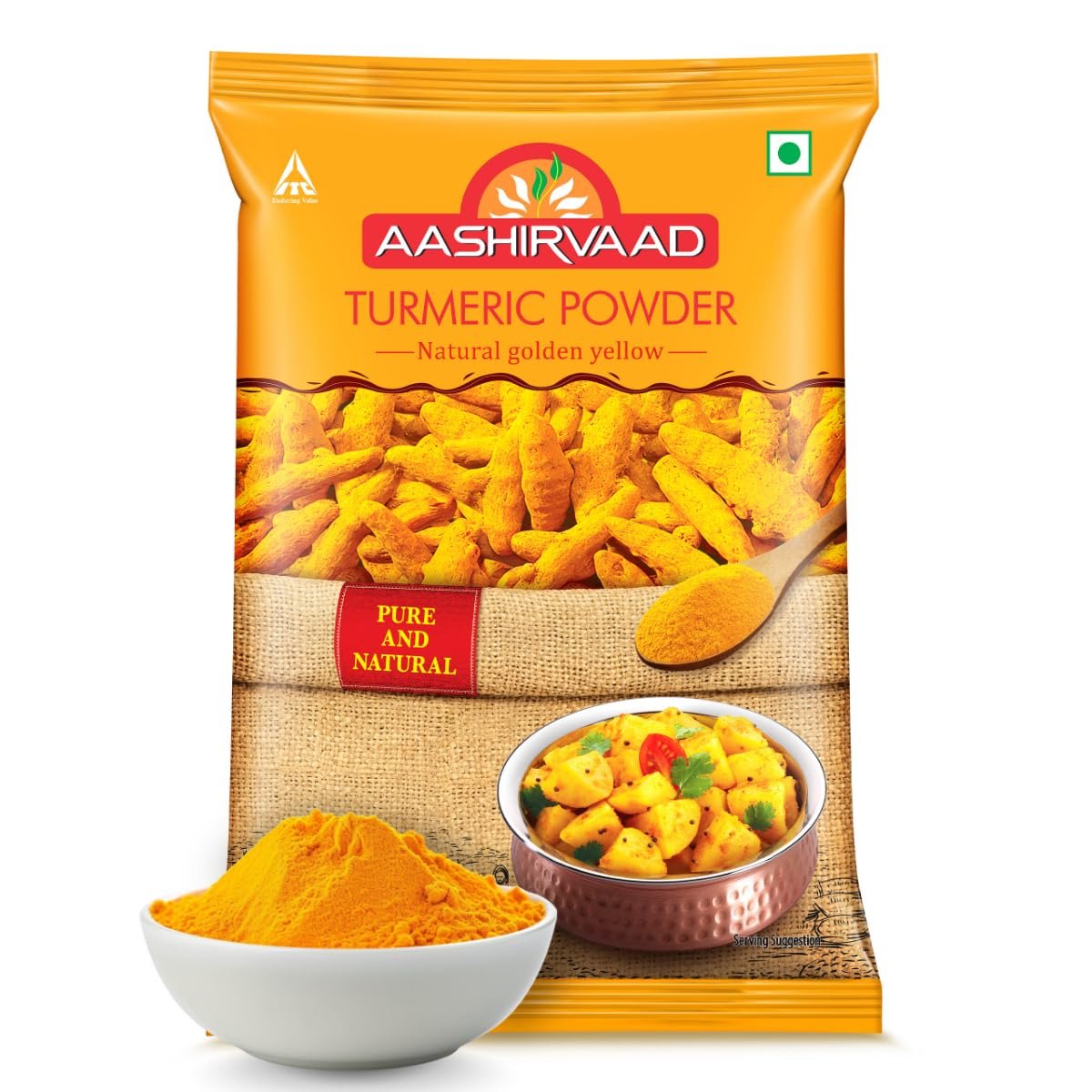 Aashirvaad Turmeric Powder 500g - Top In Town Hypermarket
