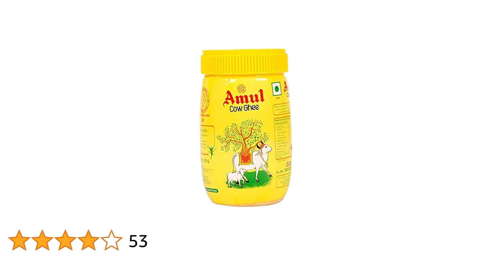 Amul Cow Ghee 200ml Bottle - Top In Town Hypermarket