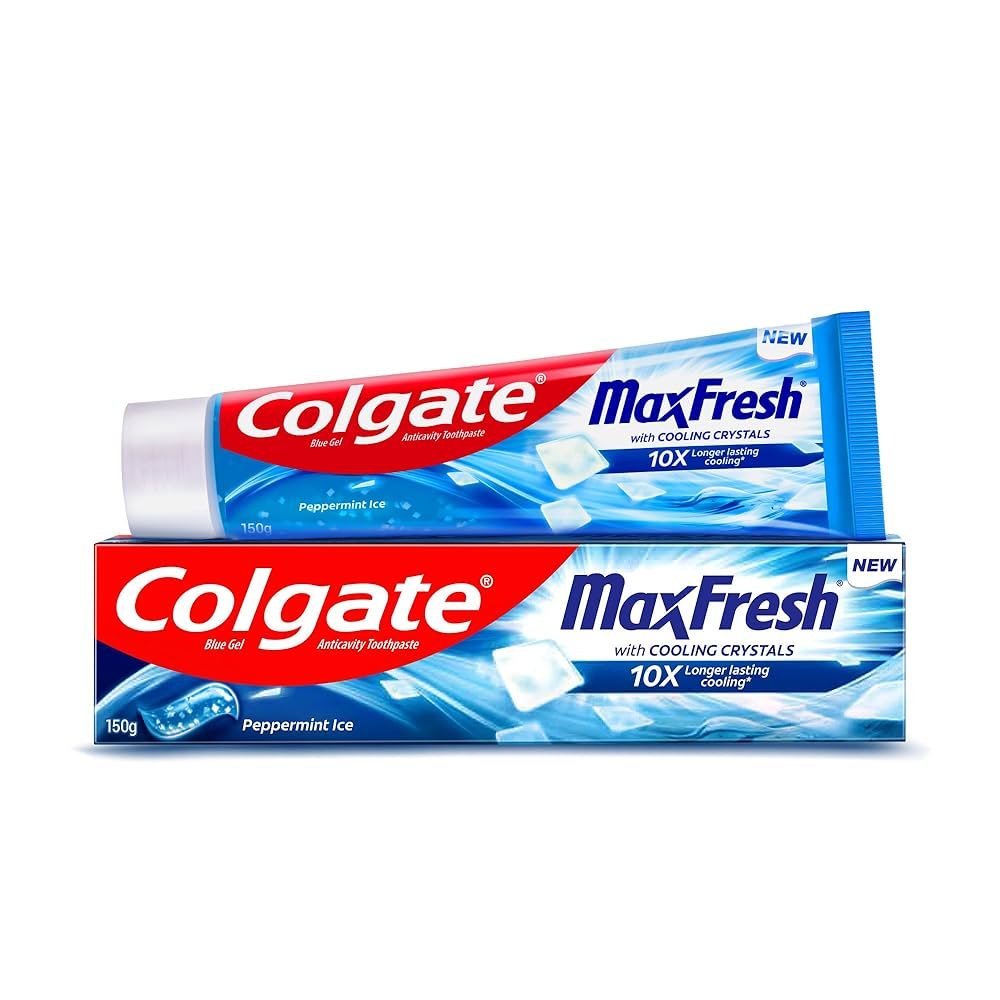 Colgate MaxFresh Peppermint Ice 150g - Top In Town Hypermarket