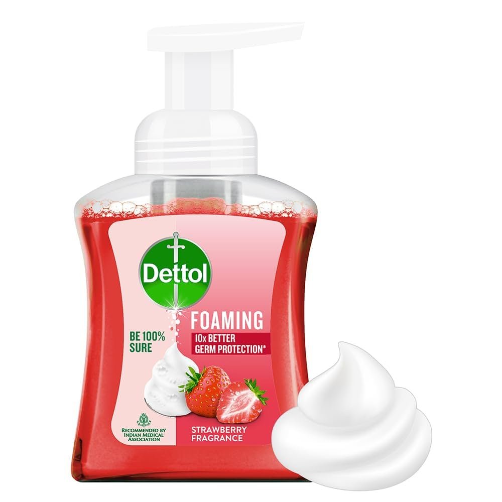 Dettol Foaming Strawberry Hand Wash 250ml - Top In Town Hypermarket
