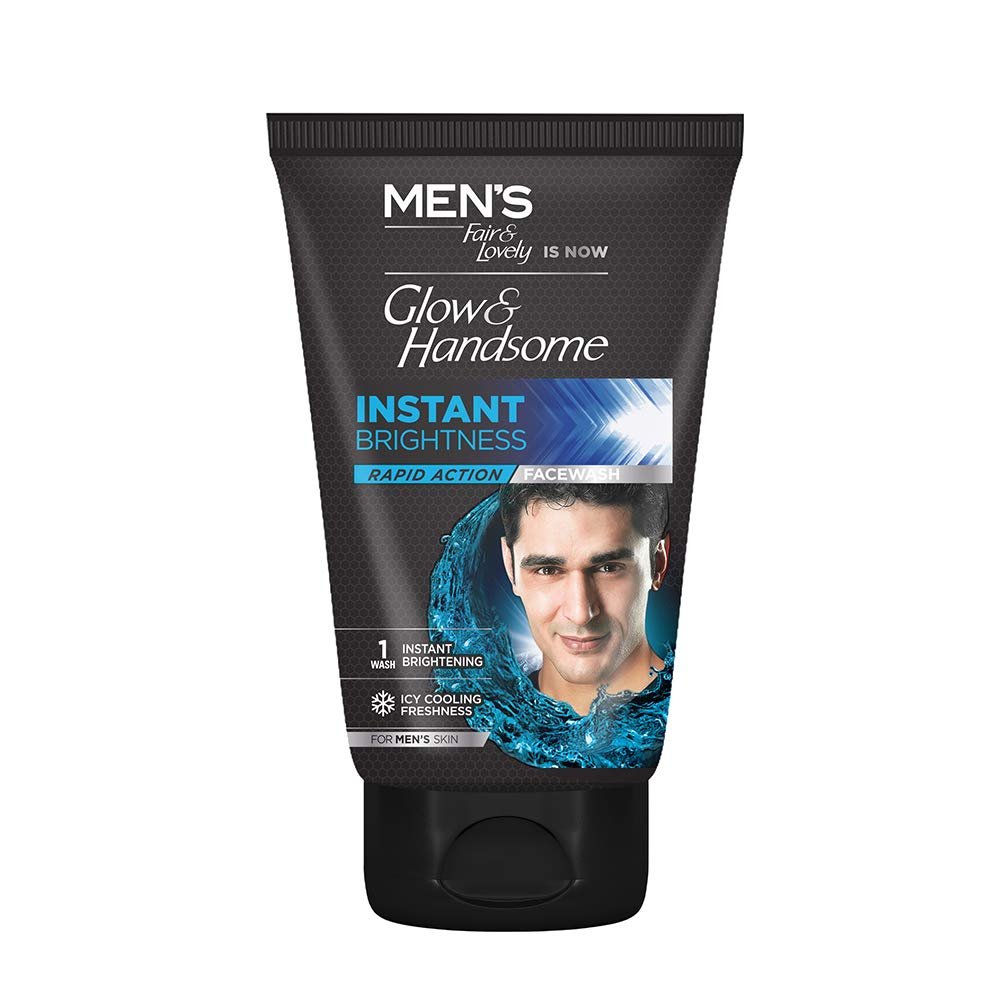 Fair & Lovely Glow & Handsome Insta Brightness Face Wash 100G - Top In ...