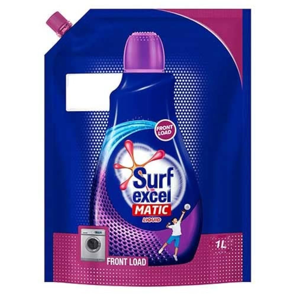 Surf Excel Matic Liquid Front Load 1L Pouch - Top In Town Hypermarket