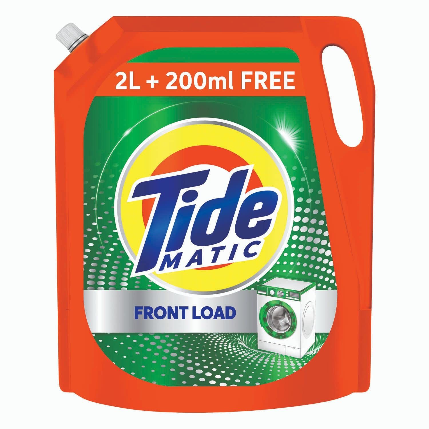 Tide Matic Liquid Front Load 2L Pouch - Top In Town Hypermarket